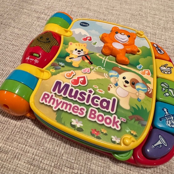 vtech | Toys | Vtech Musical Rhymes Book Music Songs Toys 6 Months To 3 ...
